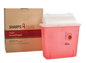 Mail-Back Sharps Containers | Lighthouse Distributor Services